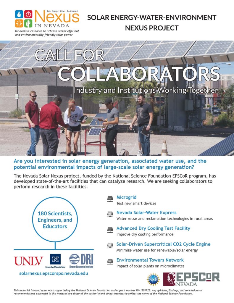 Call for Collaborators: Industry and Institutions Working ...